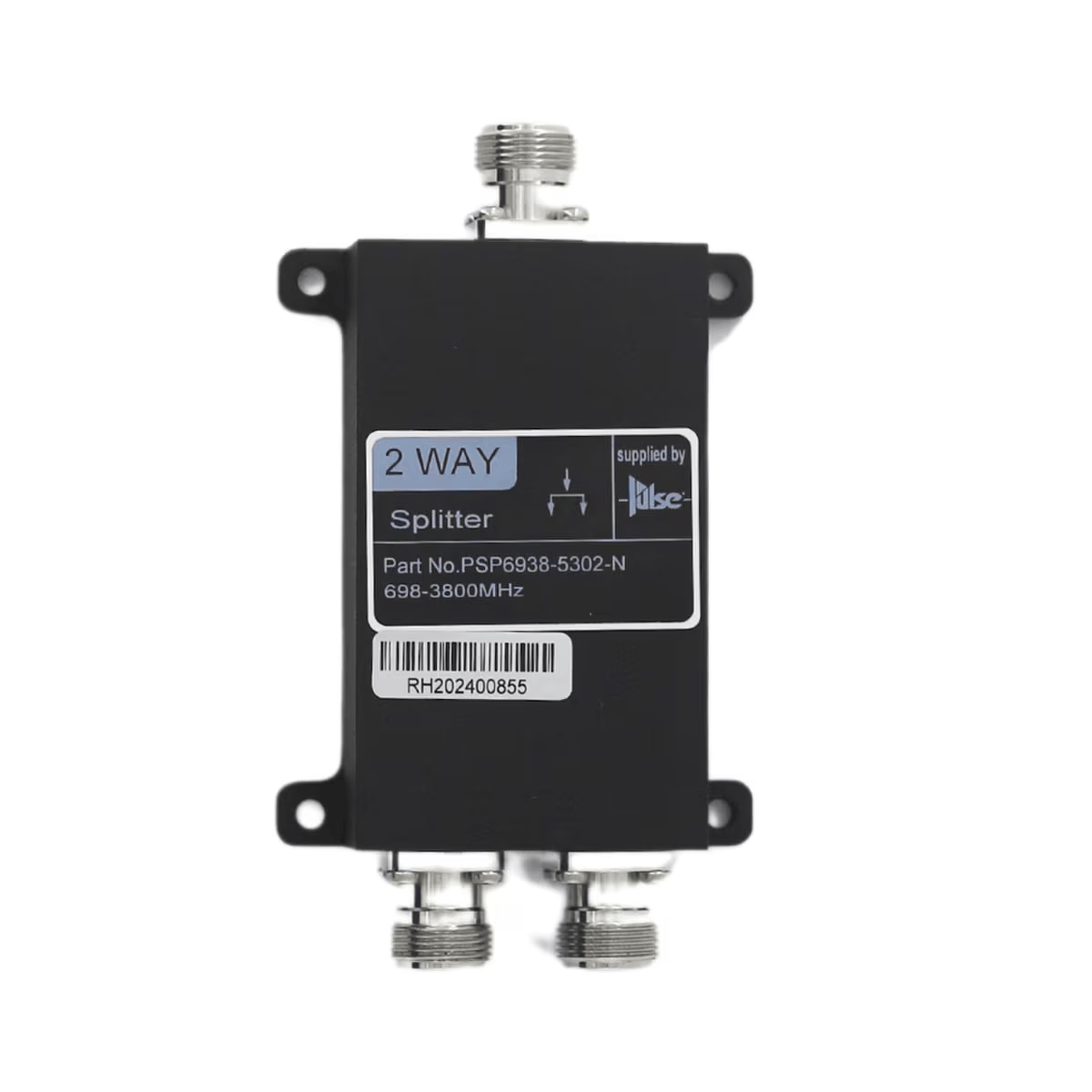 Pulse PSP6938-5302-N 2-way Wilkinson Splitter/Combiner, 698-3800 MHz ...